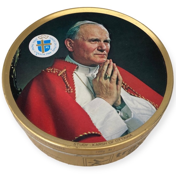 Vintage | Other | Vintage John Paul Ii Papal Visit Commemorative Candy ...